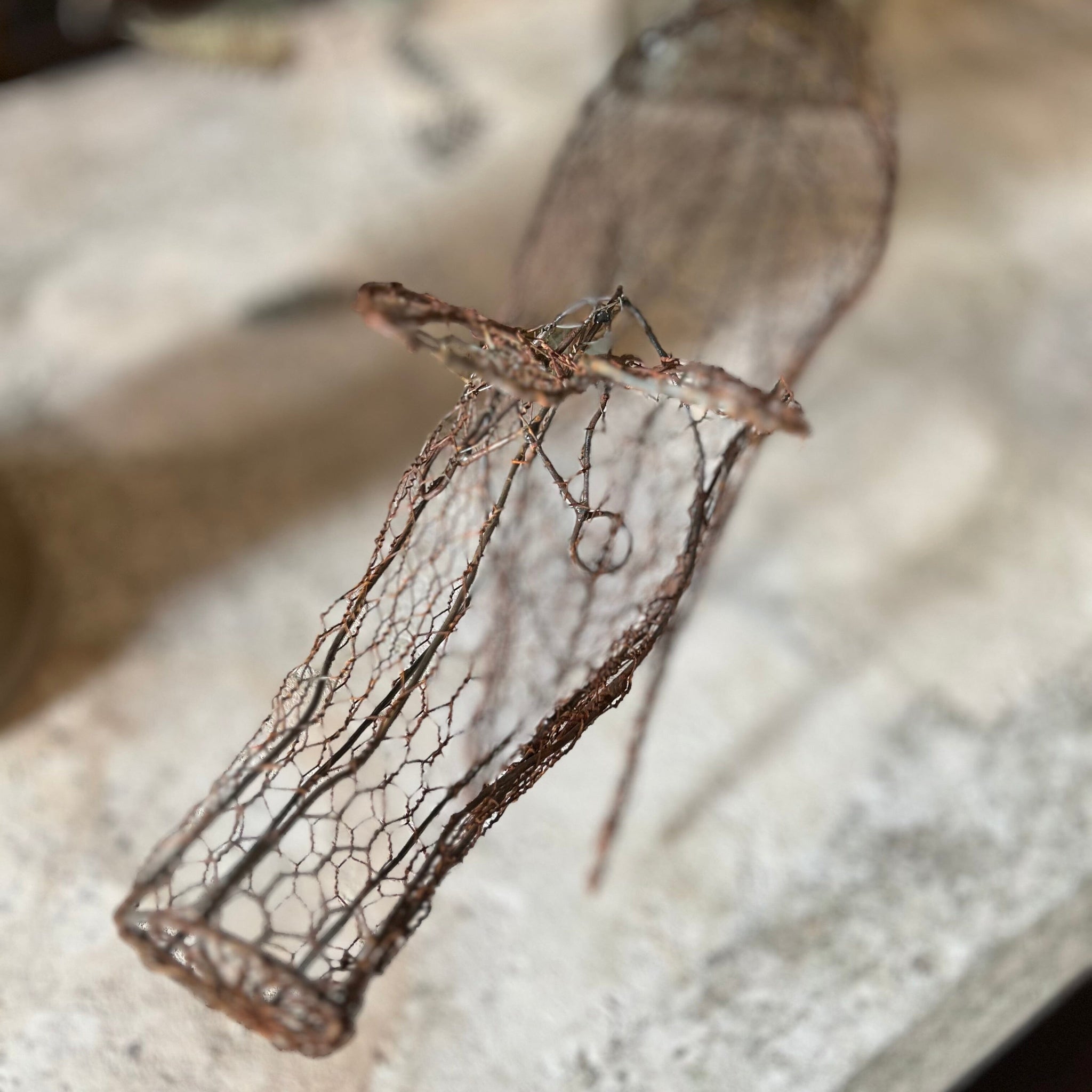 Handmade Wire Pig Sculpture | Garden Ornament | Henderson's