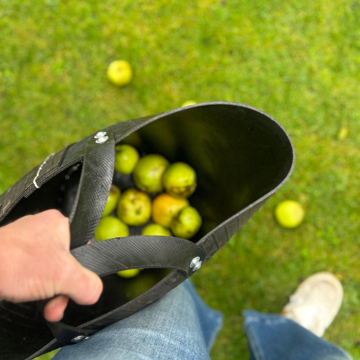 Recycled Rubber Tyre Bucket | Log Basket | Trug | Henderson's